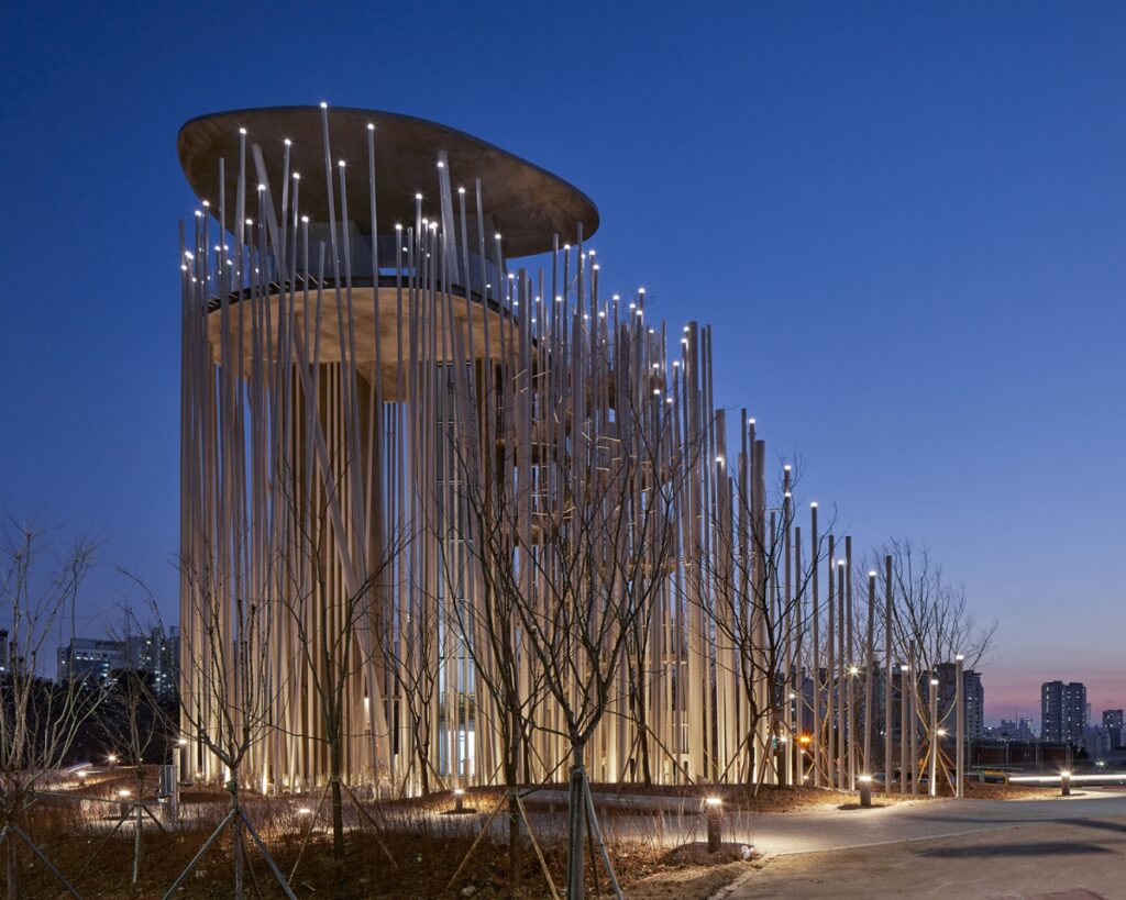 Create an artificial forest and establish a relationship between the ...