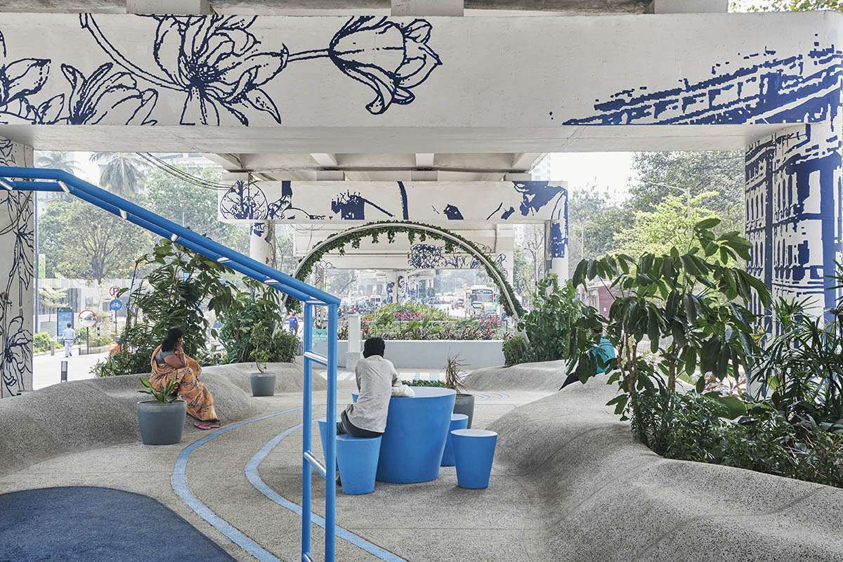 Transforming Mumbai's neglected space under the flyover into a ...