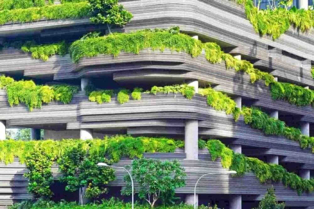The use of sustainable materials and green construction in