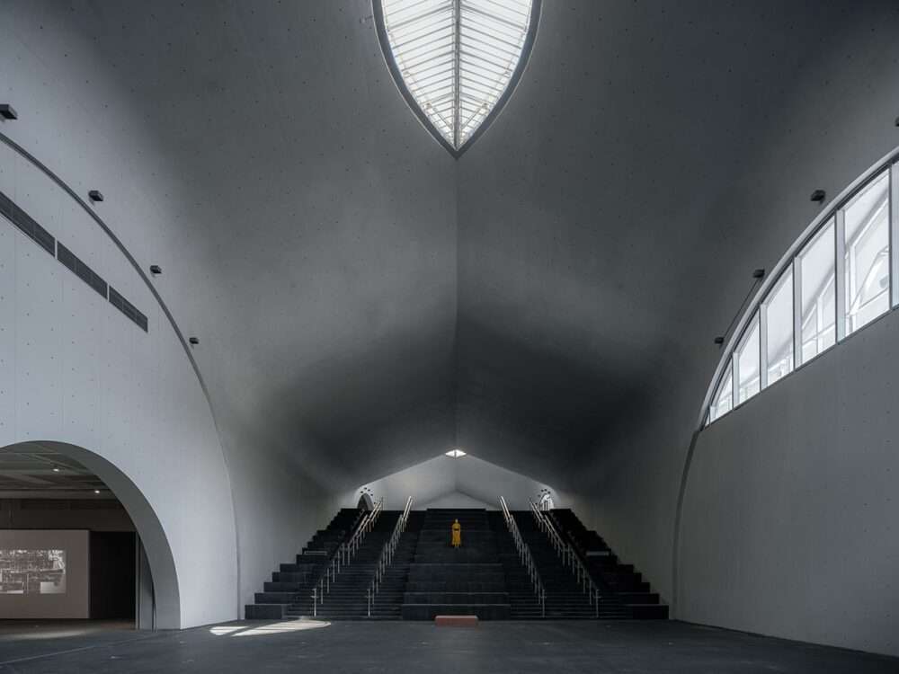 Completion of the largest underground concrete museum in China