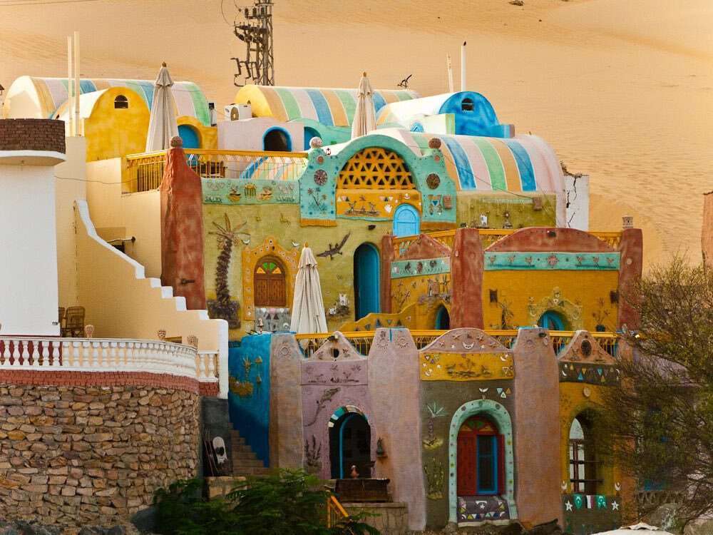 The inspiration behind the colors of traditional African architecture
