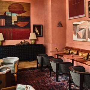 Kelly Wearstler designs Los Angeles hotel bar