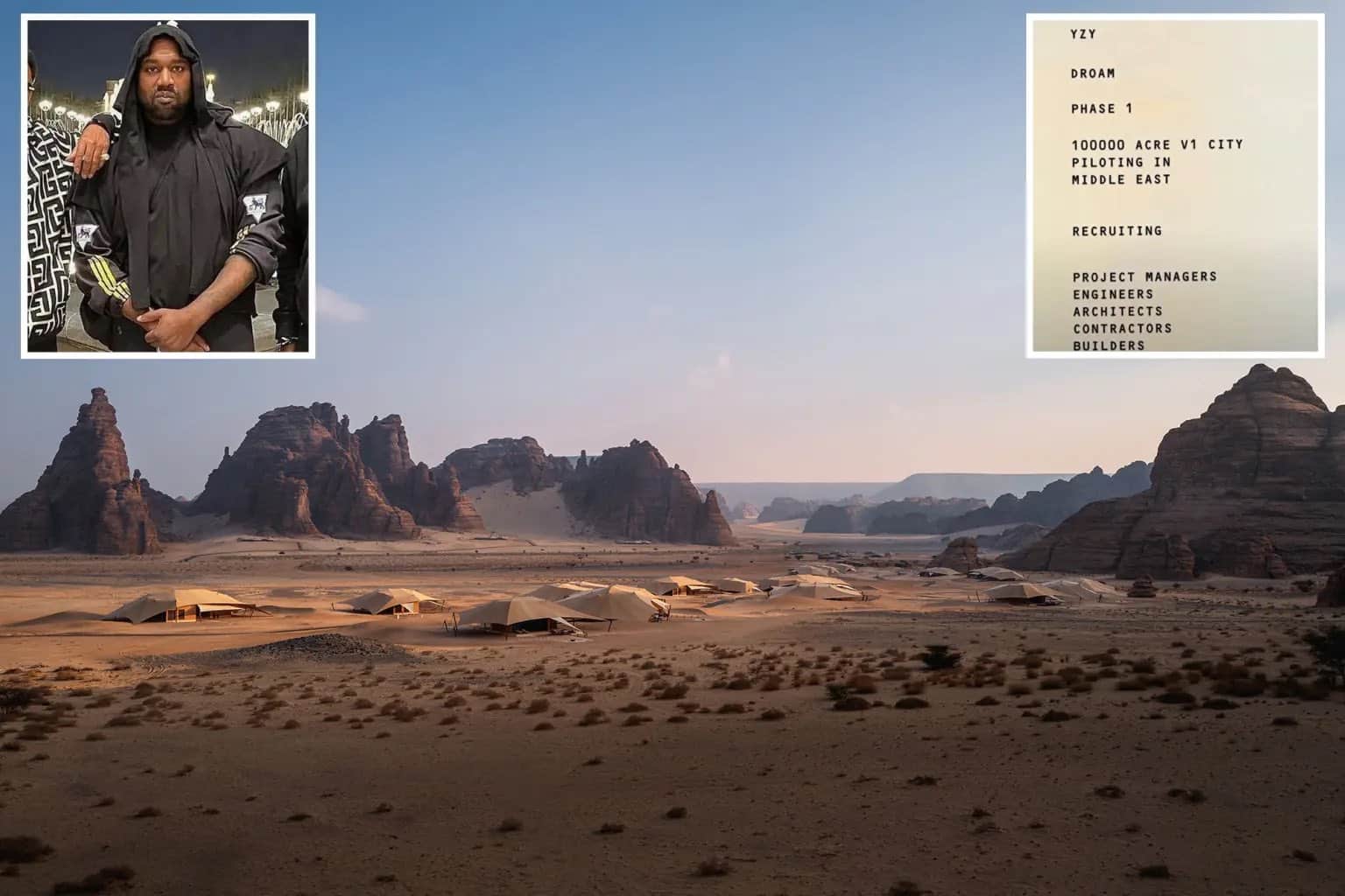 YZY DROAM: Kanye West's Ambitious Architectural Endeavor in the Middle ...