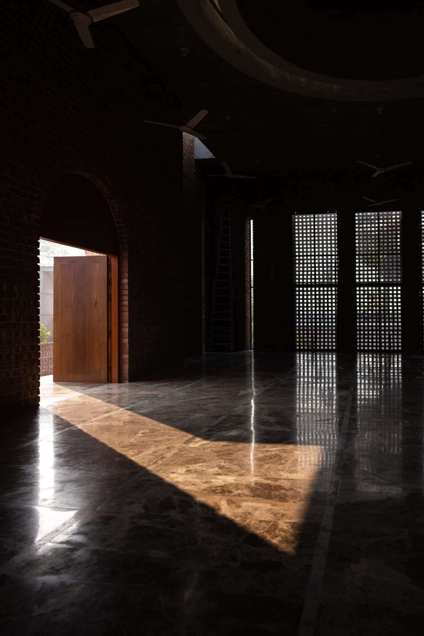 Cubeinside's Bait Ur Raiyan Mosque: A Modern Red-Brick Sanctuary