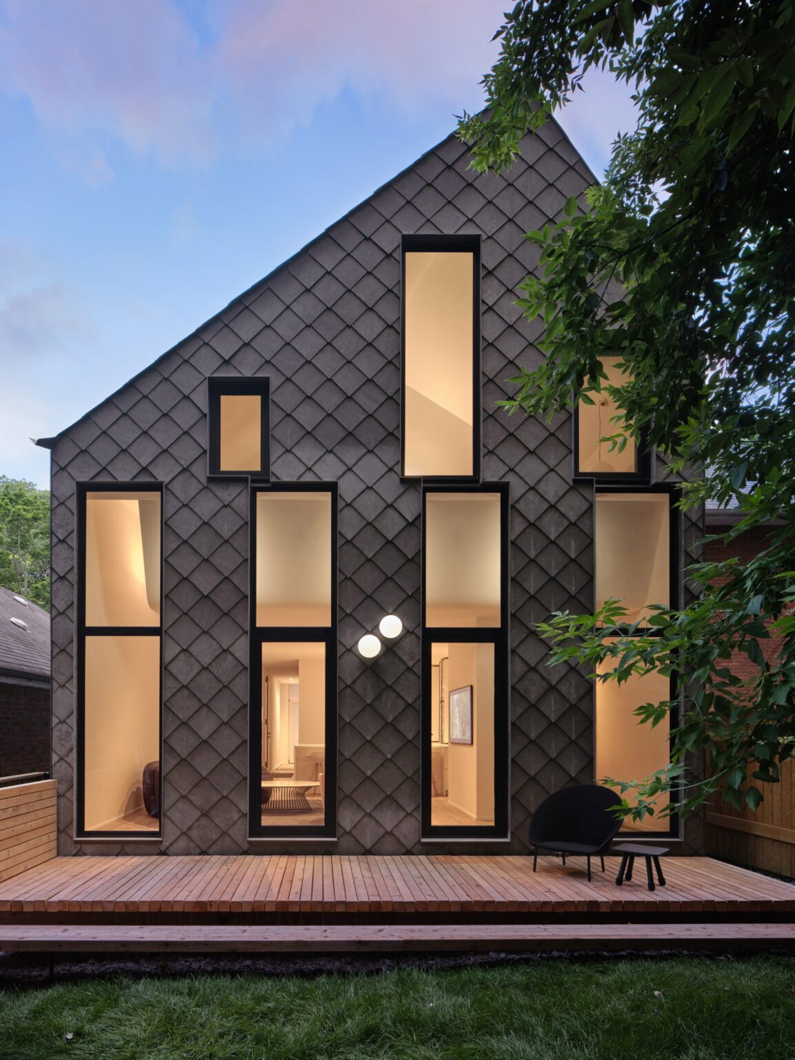 Reigo and Bauer Diamond-Clad Neville Park House in Toronto