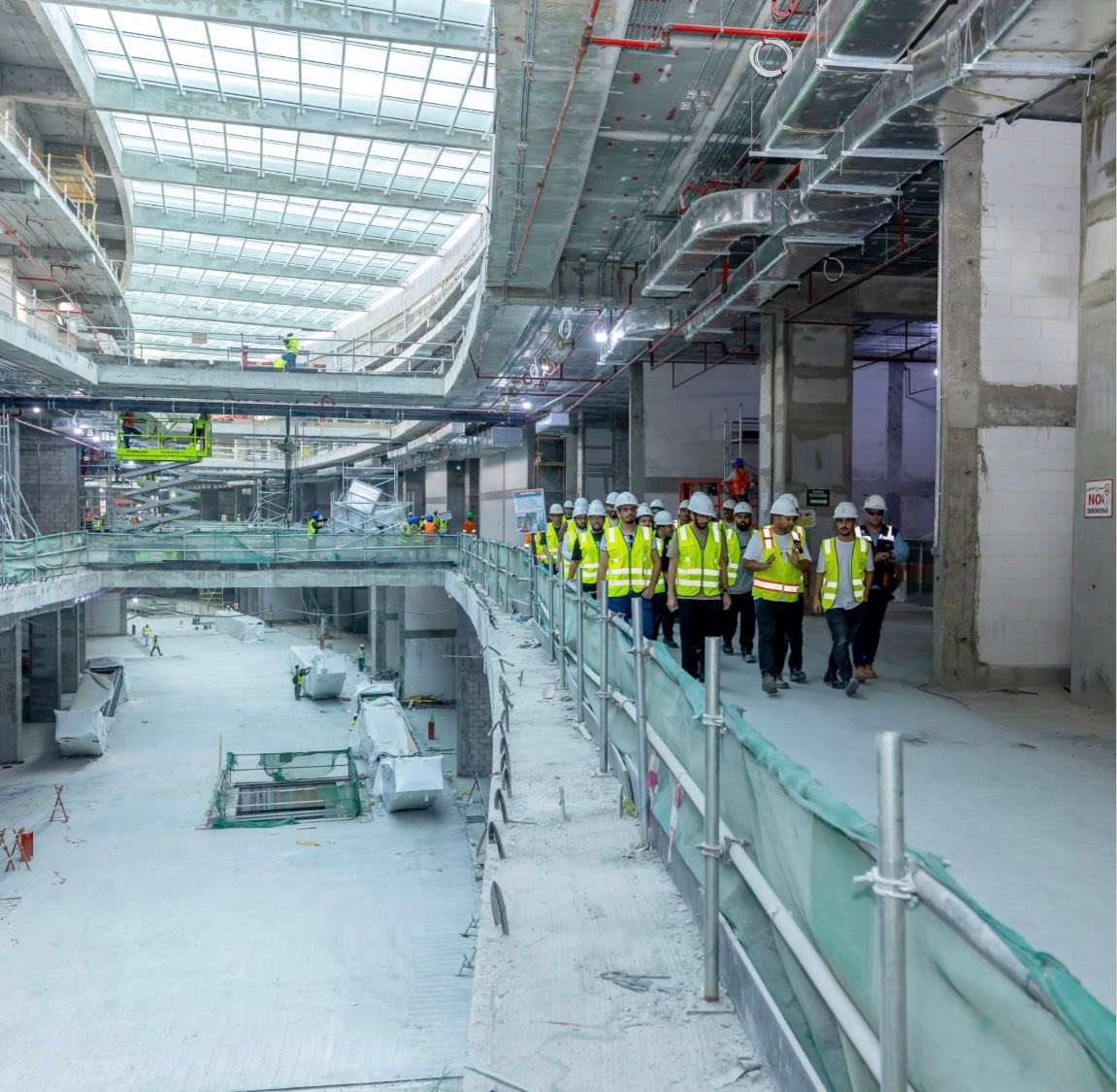 The completion rate of the "Avenues Riyadh" project reaches 65%