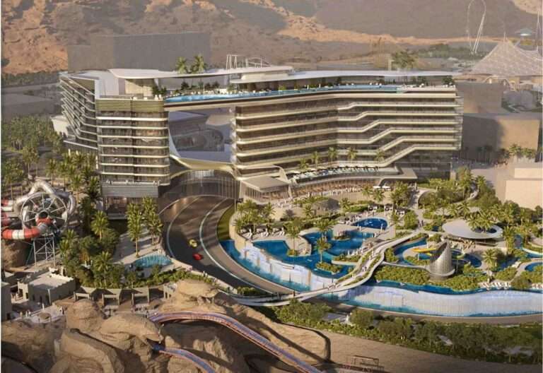 Major developments in the Qiddiya Water Park Hotel Project