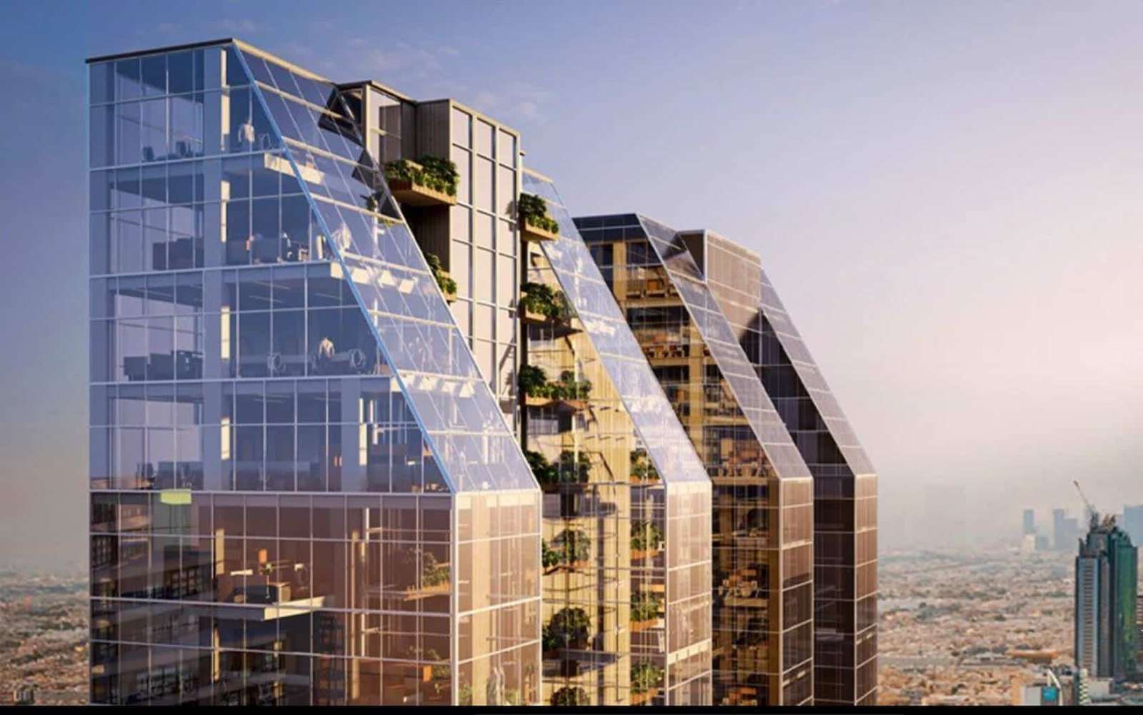 Learn about the progress of work on the BG Tower project in Al-Sa