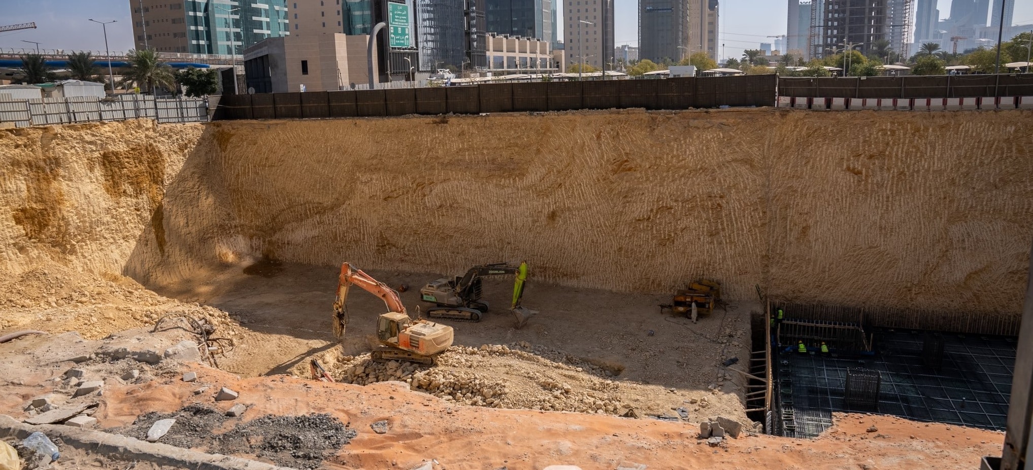 Progress in Excavation and Foundation Work for Al-Awali Rise