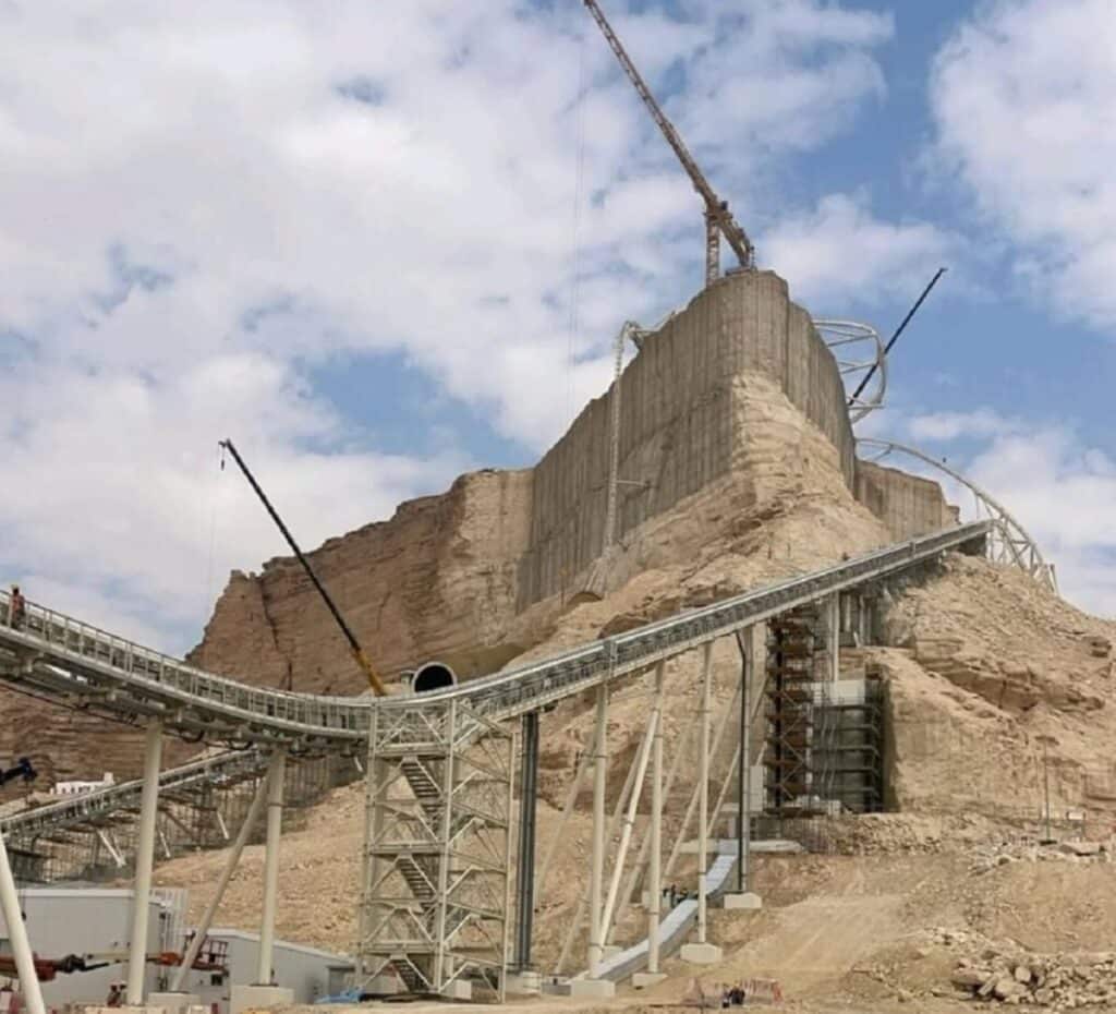 Falcon’s Flight Roller Coaster in Qiddiya City