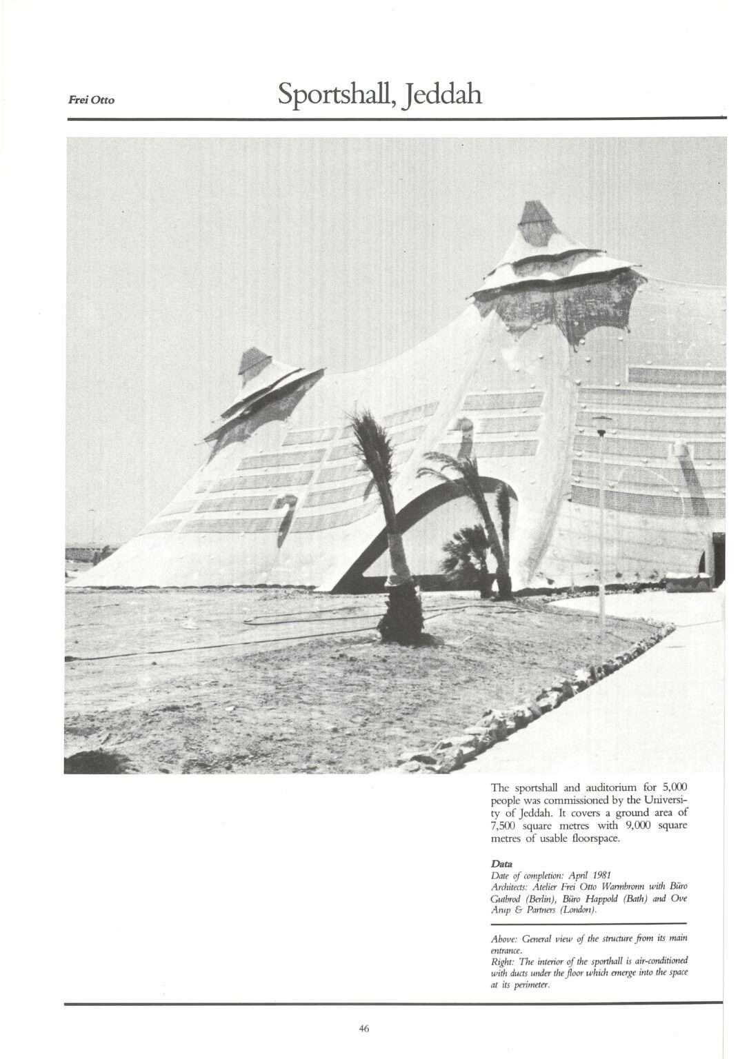Frei Otto's Architectural Designs: A Modern Legacy