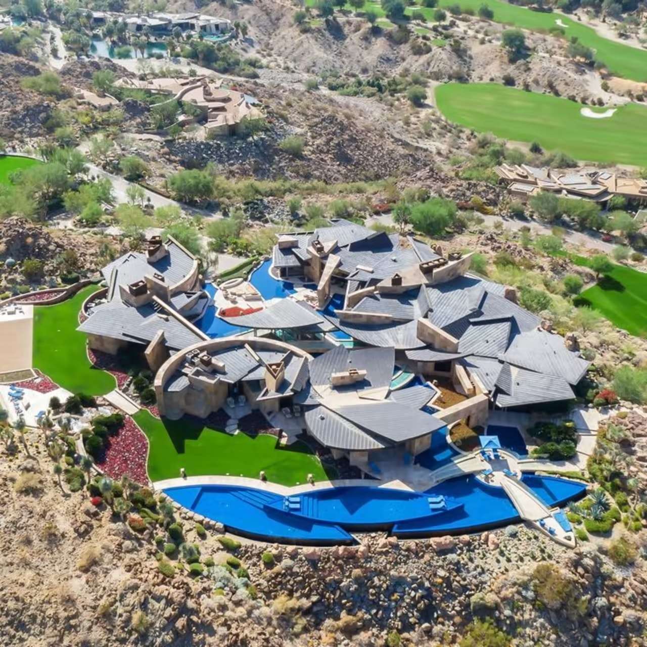 Duane Hagadon's Stunning Palm Desert Mansion