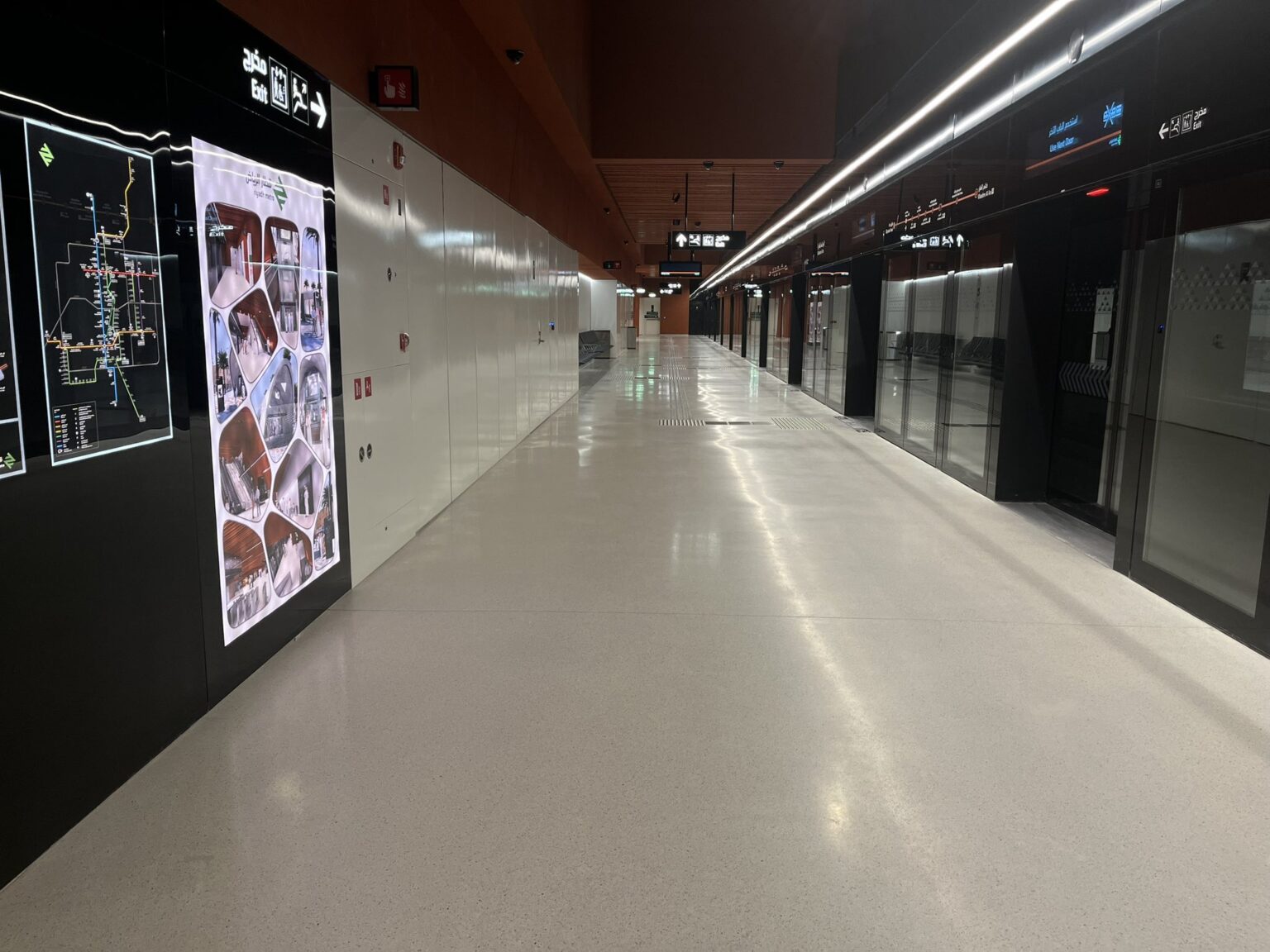 Riyadh Metro Orange Line and Jarir District Stations Open