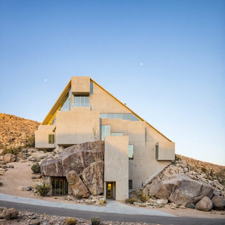 Rock-Integrated Homes: Merging Nature and Design