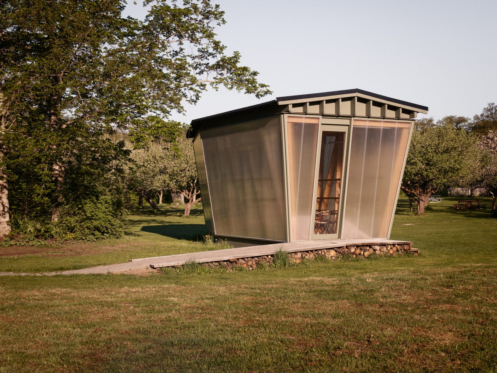 Paviljong Rosendal by In Praise of Shadows: Sustainable Wooden Pavilion ...