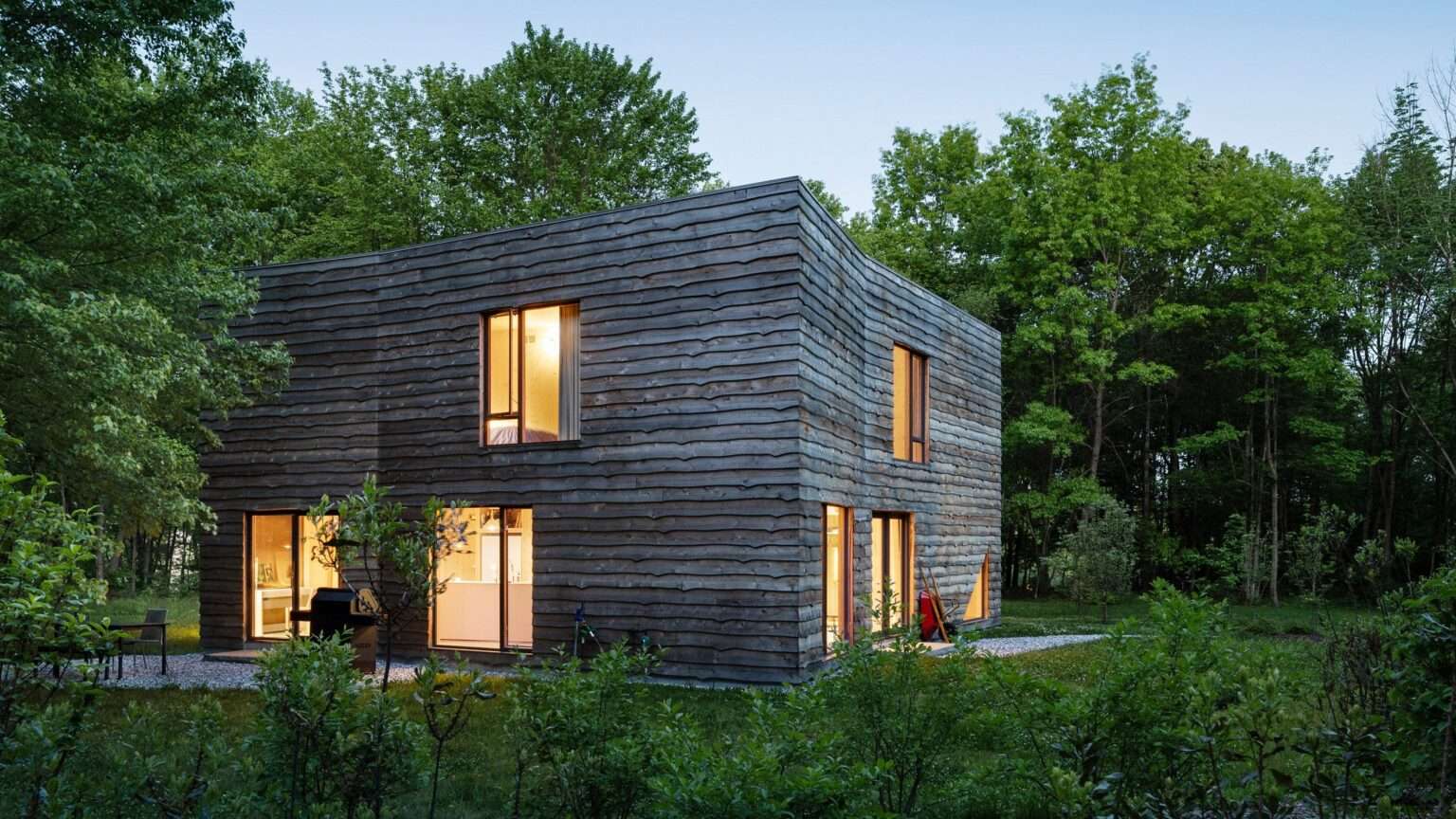 CLT House: A Cross-Laminated Timber Retreat in the Hudson Valley