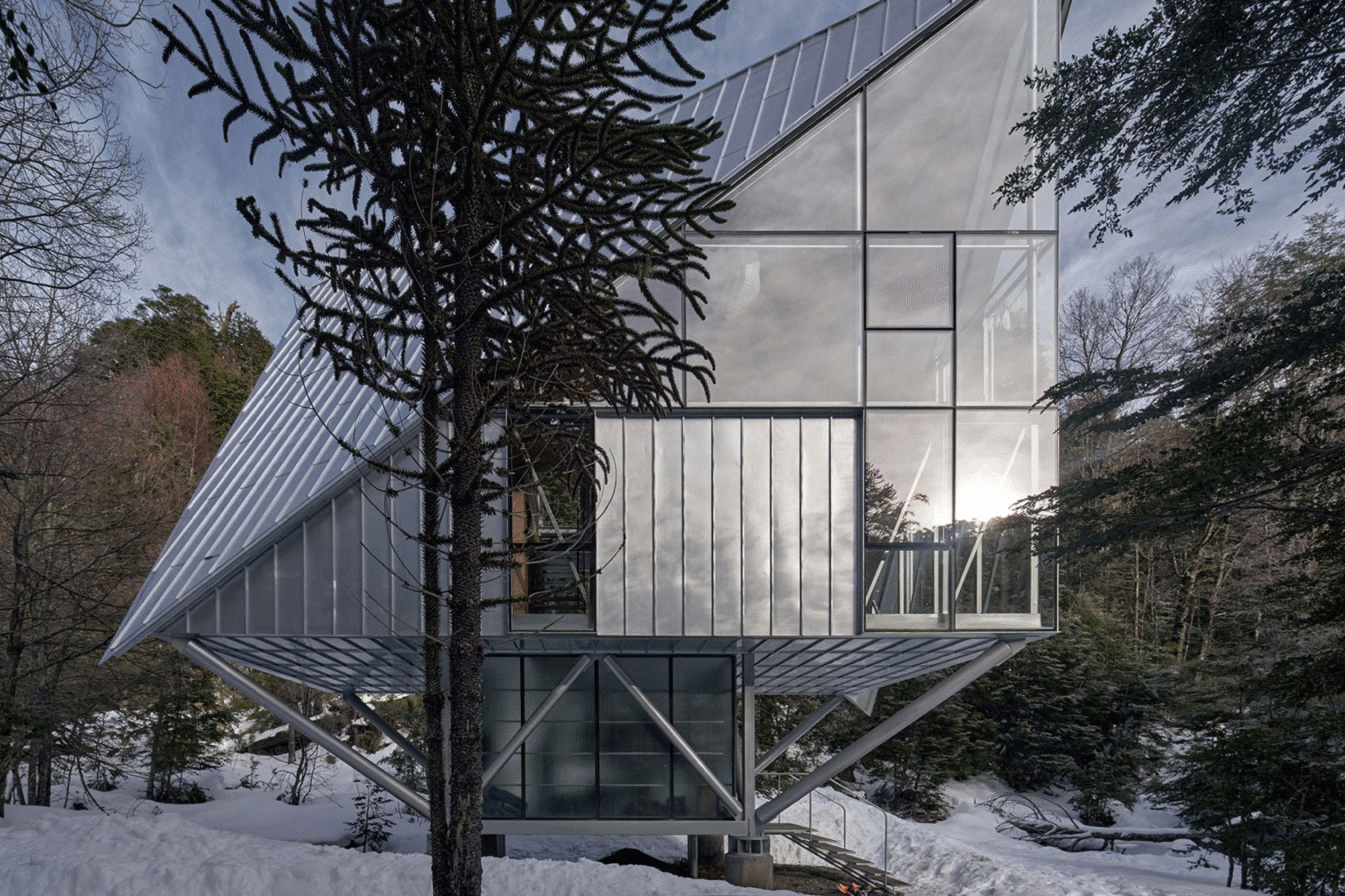 Steel House by Max Núñez Arquitectos in Chile